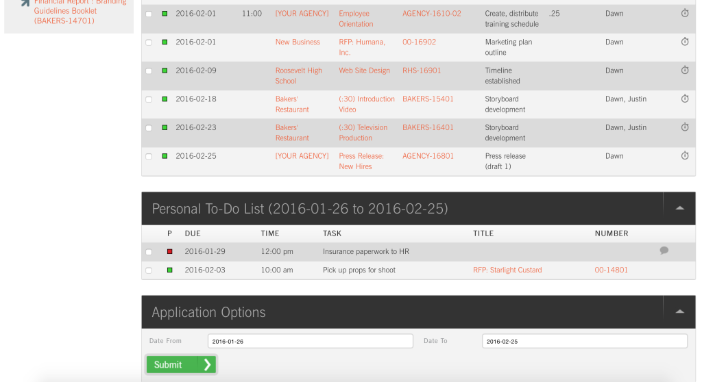 Personal To Do List | CurrentTrack
