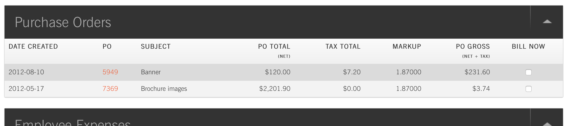Preparing a QuickBooks Worksheet: Purchase Orders | CurrentTrack
